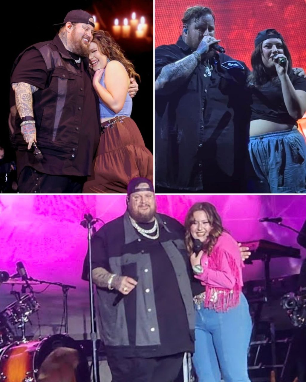 ‘Daddy, this one’s for you.’ Country star Jelly Roll brought his ...